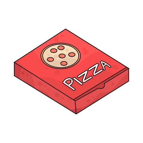 Illustration Of Pizza Box 54663403 Vector Art At Vecteezy