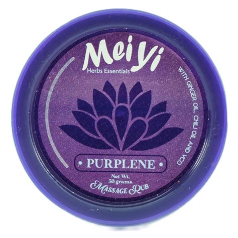 Meiyi Massage Rub Purplene 50g Watsons Philippines