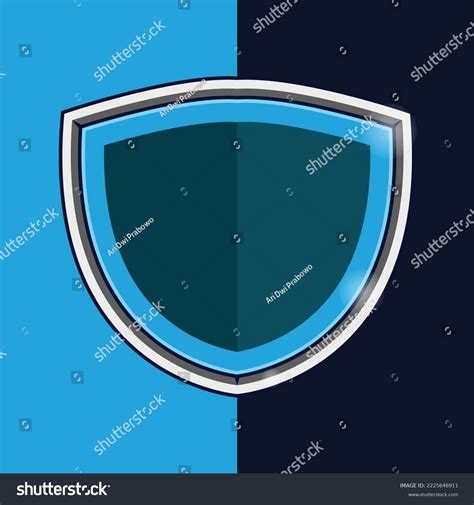 Clean Shield Sign Esport Logo Design Stock Vector Royalty Free 2225646911 Shutterstock