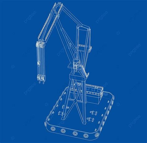 Floating Crane Vector Sea Ship Crane Vector Sea Ship Crane Png And