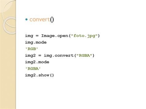 Python Imaging Library Pil презентация онлайн