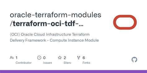 github oracle terraform modules terraform oci tdf compute instance