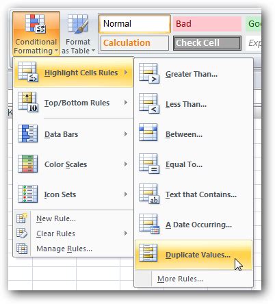 Use Conditional Formatting To Find Duplicate Data In Excel