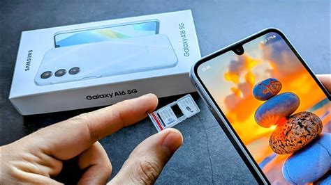 How To Insert Sim And Memory Card In Samsung Galaxy A16 5g Dual Sim