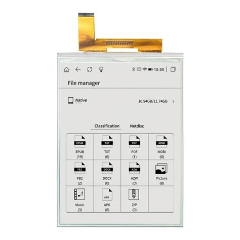 10 3 Inch Touch Screen E Ink Display E Paper EPD For Android Tablet Computer Auxiliary Screen