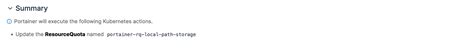 Manage A Namespace Portainer Documentation