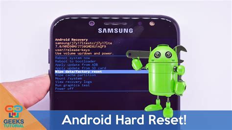 How to hard reset your android phone (Samsung) - YouTube