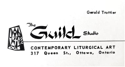 Gerald Trottier The Guild Studio Contemporary Liturgical Art Photo