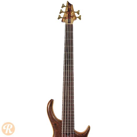 Warrior Signature 5 String Bass Natural Reverb
