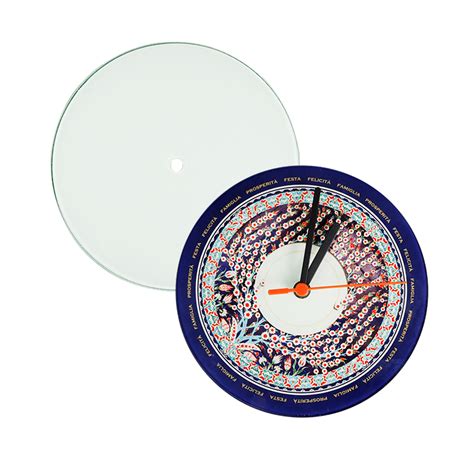 Sublimation Glass Clock Frame