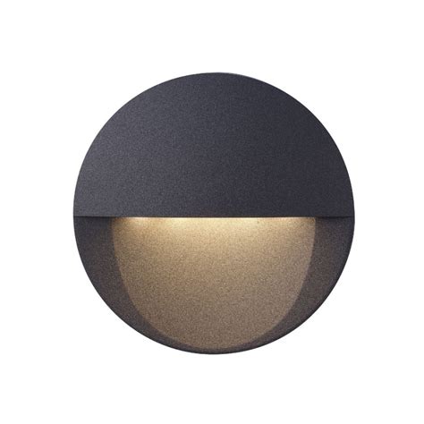 Circular Recessed Wall Light Starled Technology