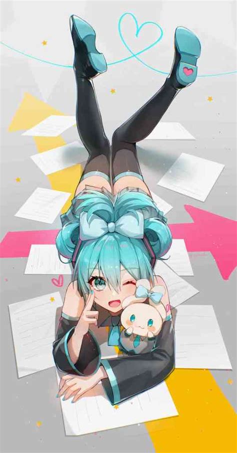 Fanart Friday Too Hello From Miku And Cinnamoroll Beneath The Tangles