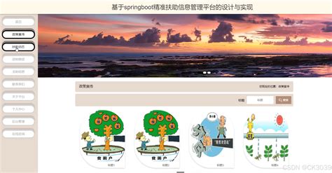 Springboot计算机毕业设计基于精准扶助信息管理平台的设计与实现（程序源码数据库调试部署开发环境） Csdn博客