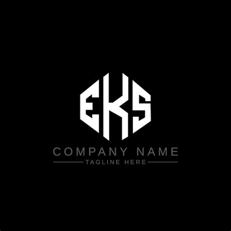 Premium Vector Eks Letter Logo Design With Polygon Shape Eks Polygon And Cube Shape Logo