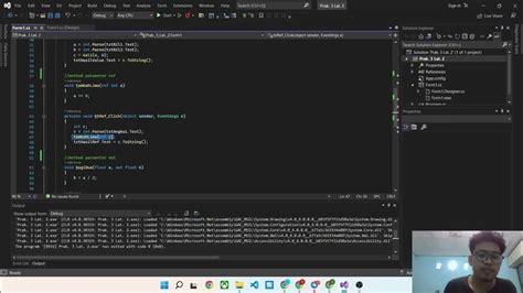 Praktikum 3 Belajar Method Pada Pemrograman Framework Net Menggunakan