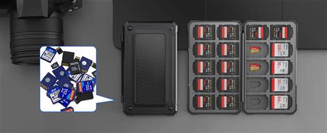 Heiying Sd Card Holder With 40 Precise Slots For Sdxc Sdhc