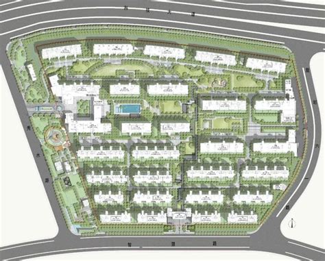 Site Plan For Apartment Complex Playgrounds Architecture Northern