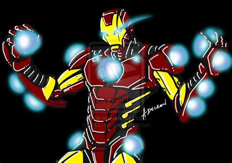 Iron Man By Adl Art On Deviantart Iron Man Art Iron Man Male Art