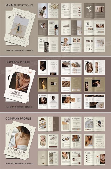 时尚杂志 时尚女性饰品服装双折页宣传小册子杂志画册eps设计模板 花瓣网