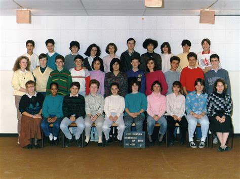 Photo De Classe 2nde 7 De 1987 Lycée Champlain Copains Davant