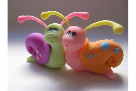 Поделки игрушки пластилина