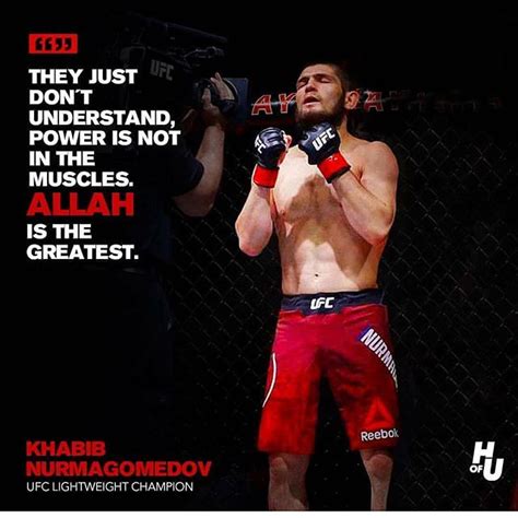 Khabib Muslim Quotes