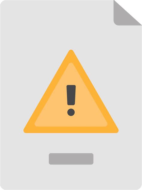 File Document Warning 22356672 Vector Art At Vecteezy