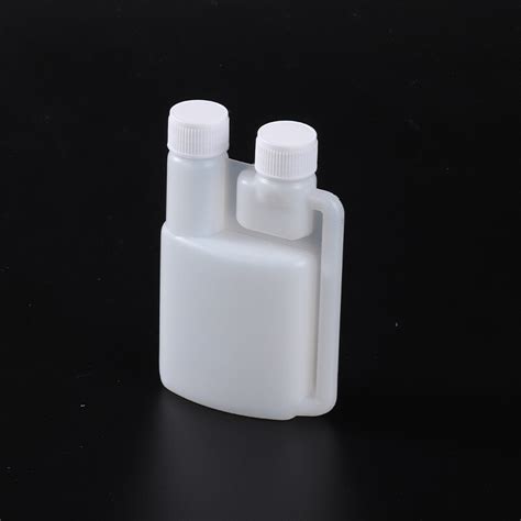 10pcs Plastic Twin Chamber Bottle 500ml Chemical Bottle Twin Neck