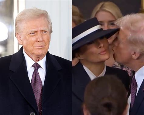 Donald Trump Vira Meme Ao Tentar Beijar Primeira Dama Durante Posse Nos Eua