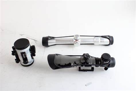 Barska And More Rifle Scopes 3 Pieces Property Room