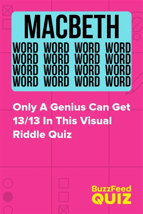 Only A Genius Can Get 13 13 In This Visual Riddle Quiz Quiz Riddles