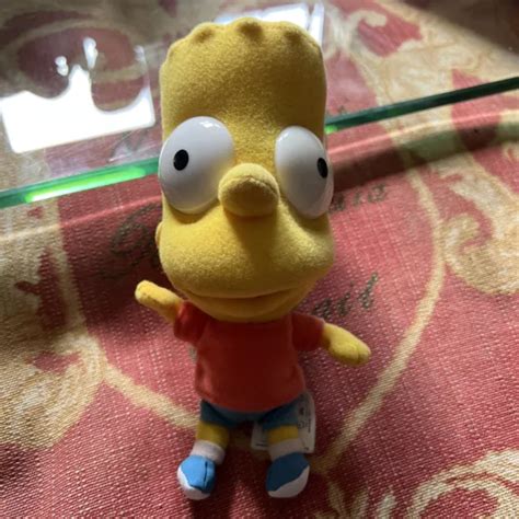 The Simpsons Bart Simpson Plush 2002 5” £850 Picclick Uk