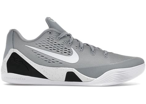 Nike Kobe 9 Em Low Protro Tb Wolf Grey Mens Ih1401 001 Us