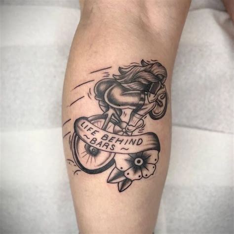 Cyclist Tattoo Ideas