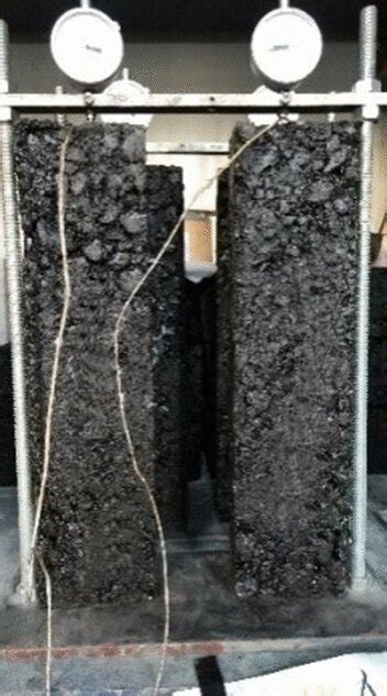 Temperature Shrinkage Coefficient Test Setup For Asphalt Concrete