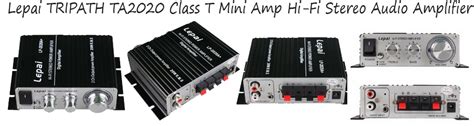 Stereo Hi Fi 20w Mini Audio Power Amplifier