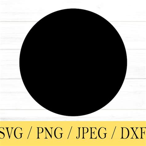Circle Svg Etsy
