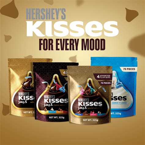 Hersheys Kisses Milk Chocolate 325 G Online At Best Price Lulu Uae