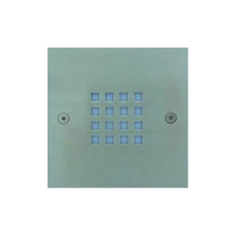 240v Large Square Grid Front Blue Led Wall Fitting Lld Eled05l Bl