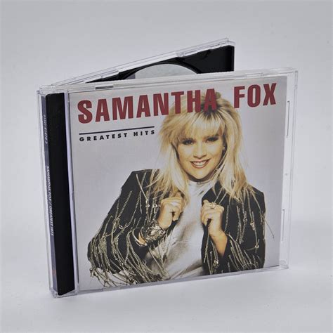 Samantha Fox Greatest Hits Cd Steady Bunny Shop