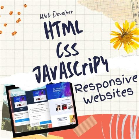 Design A Responsive Website Using Html Css Javascript And Bootstrap By Noumanbaig Fiverr