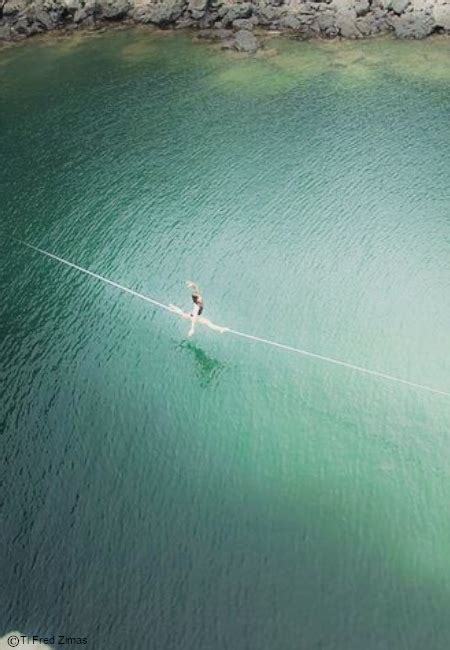 Waterline Slackline Over Water All About Slackline