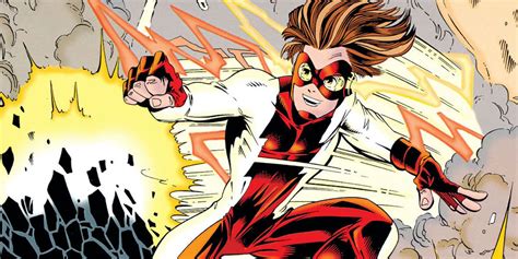 The Flashs First Look At Bart Allen As Impulse Is Straight Out Of The