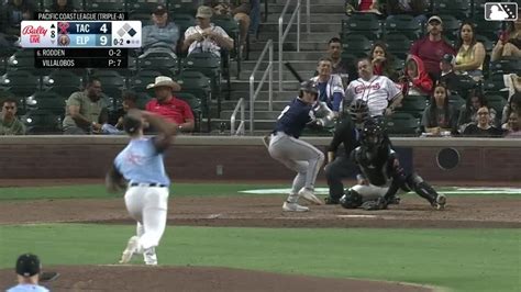 Brock Rodden Homers 2 On A Fly Ball To Right Field Brennen Davis