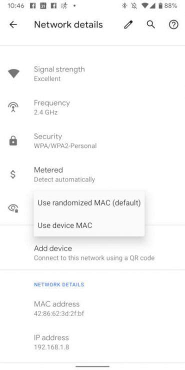 How To Enable A Randomized Mac Address In Android 10 Techrepublic