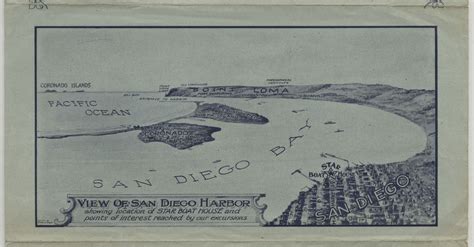 Map Of San Diego Bay
