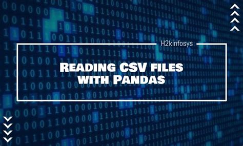 Reading Csv Files With Pandas Using Python H2k Infosys Blog