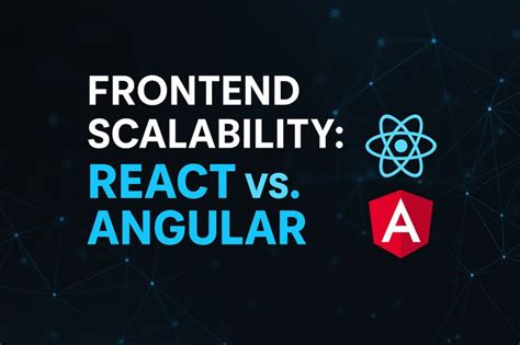 Reactjs Angular Frontend Scalability Typescript