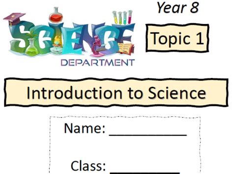 Year 8 Science Booklets Teaching Resources
