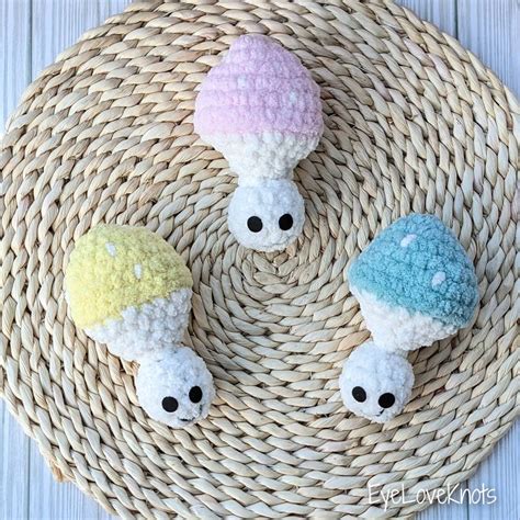 Itty Bitty Mushie Pop Crochet Pattern Review Eyeloveknots